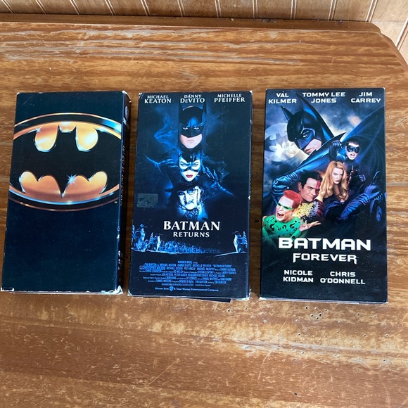 Warner Bros. | Media | Vintage Batman Vhs Bundle Warner Bros | Poshmark
